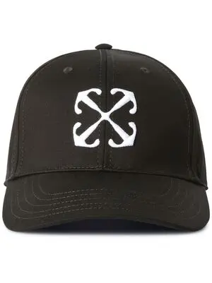 Off-White Arrows-embroidered Cap