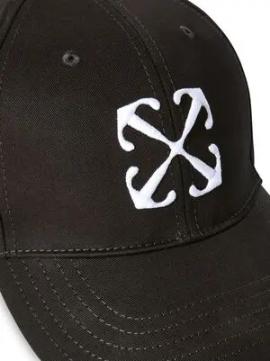 Off-White Arrows-embroidered Cap