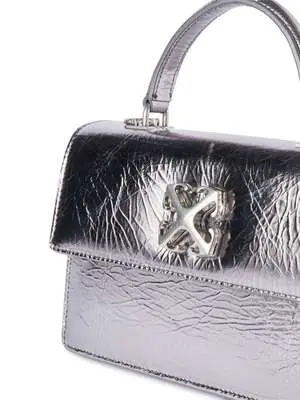Off-White Jitney 1.4 Tote Bag - Silver