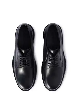 Off-White Military Leather Derby Shoes - Black