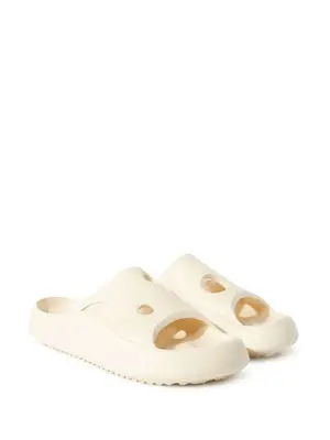 靴 Off White Meteo Cutout Slider Sandals 42 Off-White Meteor Flat Slides | Neutrals | FARFETCH