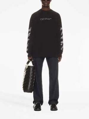 Off-White Diag-stripe Logo-print T-shirt