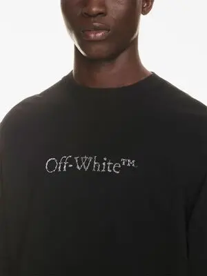Off-White Diag-stripe Logo-print T-shirt