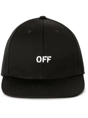 Off-White Stamp Drill Baseball Cap - Black