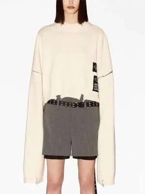 AMBUSH Logo-patch Cropped Jumper