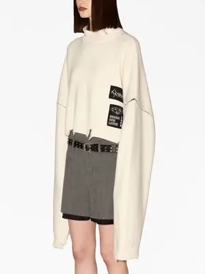 AMBUSH Logo-patch Cropped Jumper