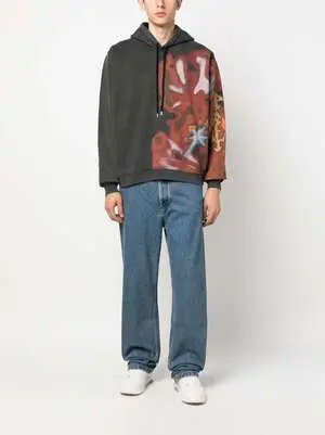 AMBUSH Graphic-print Cotton Hoodie