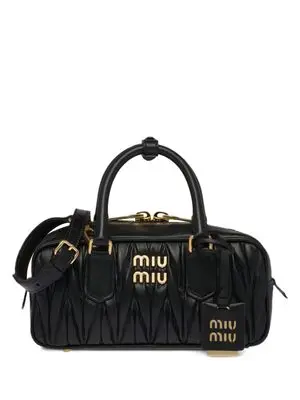 Miu Miu Arcadie Matelassé Leather Bag
