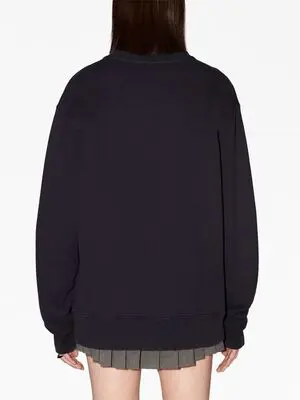 AMBUSH Academy Cotton-blend Sweatshirt - Blue