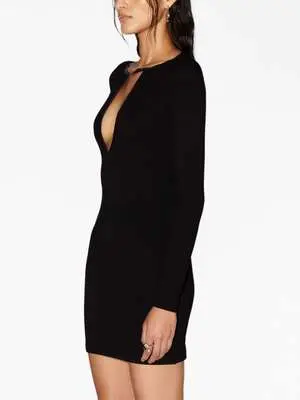 AMBUSH V-neck Jersey Minidress