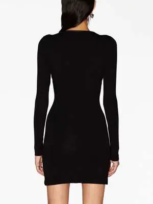 AMBUSH V-neck Jersey Minidress