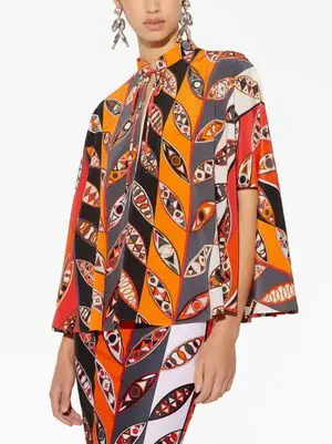 Emilio Pucci Girandole-print Blouse