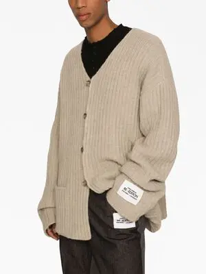 Dolce & Gabbana Logo-patch V-neck Cardigan