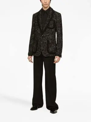 Dolce & Gabbana Single-breasted Wool Blazer