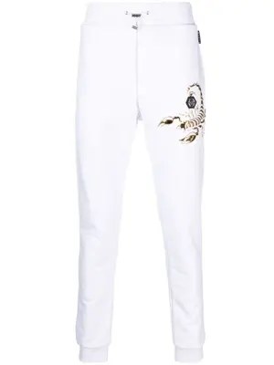 Philipp Plein Scorpion Appliqué-detail Track Pants