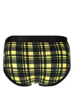 Moschino Check-print Boxer Briefs