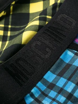 Moschino Check-print Boxer Briefs