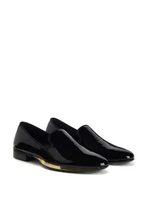 GIUSEPPE ZANOTTI Flash Leather Loafers