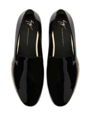GIUSEPPE ZANOTTI Flash Leather Loafers