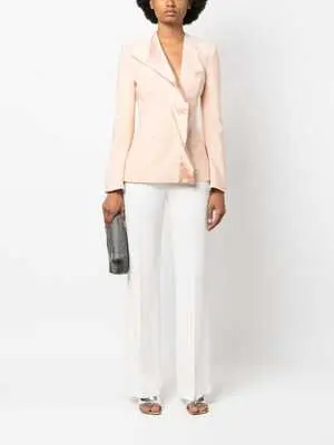 GENNY Single-breasted Blazer - Neutrals