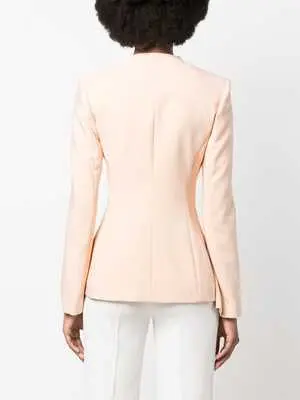 GENNY Single-breasted Blazer - Neutrals