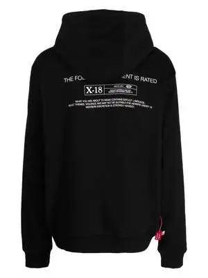 MOSTLY HEARD RARELY SEEN Graphic Print Cotton Hoodie