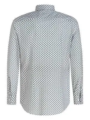 Etro Paisley-print Cotton Shirt - Blue