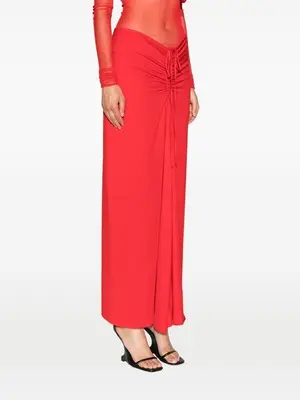 Christopher Esber High-waist Draped Skirt