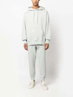 Y3 Logo-patch Organic Cotton Hoodie