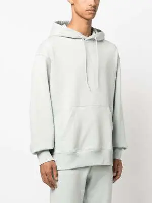Y3 Logo-patch Organic Cotton Hoodie