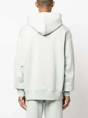 Y3 Logo-patch Organic Cotton Hoodie
