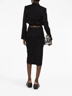 Jacquemus La Veste Croissant Cropped Blazer