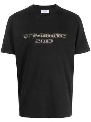 Off-White Logo-print Cotton T-shirt
