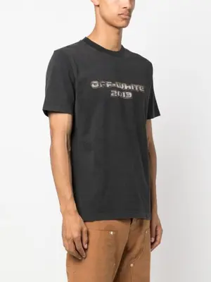 Off-White Logo-print Cotton T-shirt