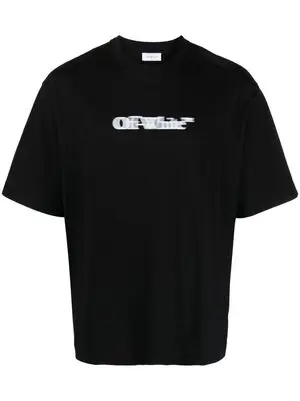 Off-White Blurred Logo-print T-shirt