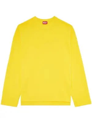 DIESEL® S-macsis-od Cotton Sweatshirt