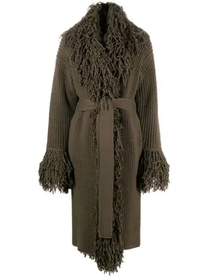 Blumarine Straight Hem Coats For Women