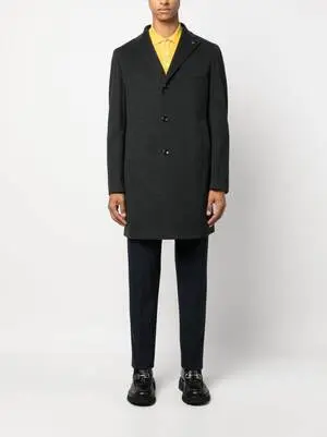 Tagliatore Single-breasted Wool-cashmere Coat