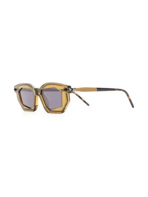 KUBORAUM Geometric-frame Tinted Sunglasses