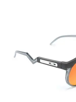 Oakley Hstn Round-frame Sunglasses - Grey
