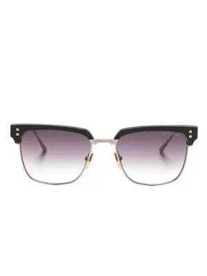 Dita Firaz Square-frame Sunglasses - Gold