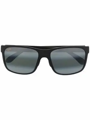 Maui Jim Square Frame Sunglasses - Black