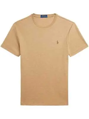 Polo Ralph Lauren Polo Pony-embroidered Cotton T-shirt - Brown