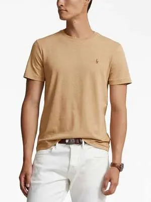 Polo Ralph Lauren Polo Pony-embroidered Cotton T-shirt - Brown