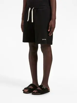 Palm Angels Embroidered Logo Track Shorts