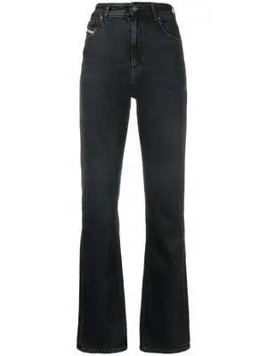 DIESEL® Logo-patch Bootcut Jeans