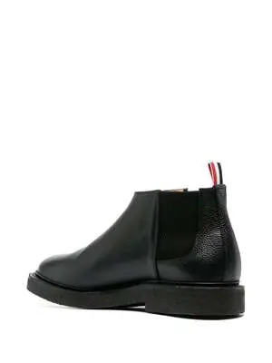 Thom Browne Mid-top Chelsea Ankle Boots - Black