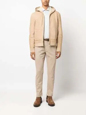 Eleventy Dandy Long-sleeved Cotton-lyocell Shirt - Grey