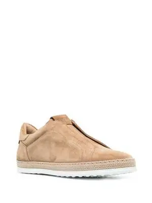 TOD'S Laceless Suede Sneakers
