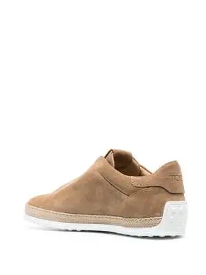 TOD'S Laceless Suede Sneakers